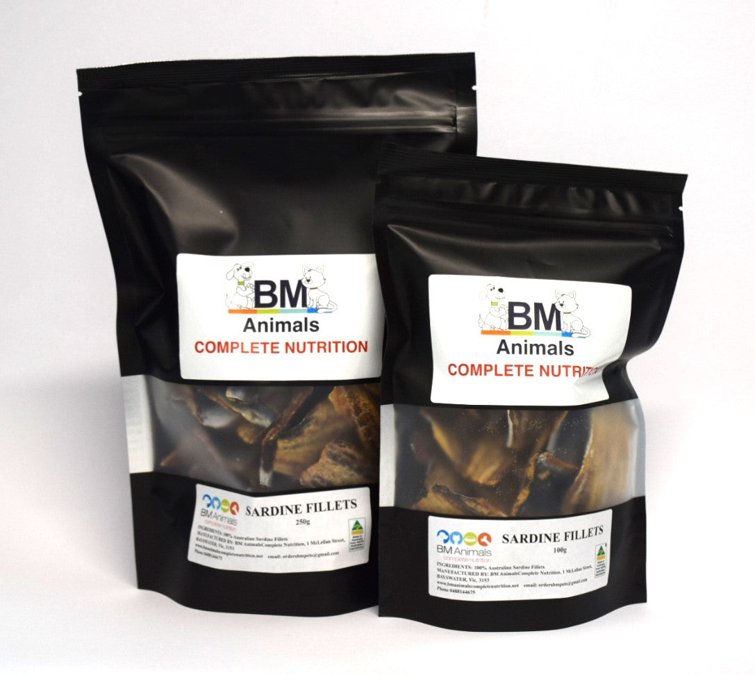Sardine Fillets – BM Animals Complete Nutrition