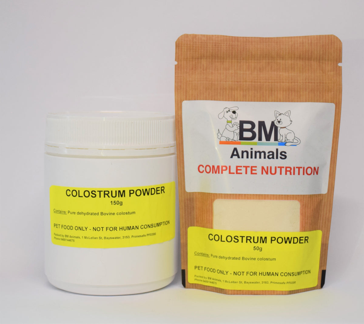 Colostrum Powder – BM Animals Complete Nutrition