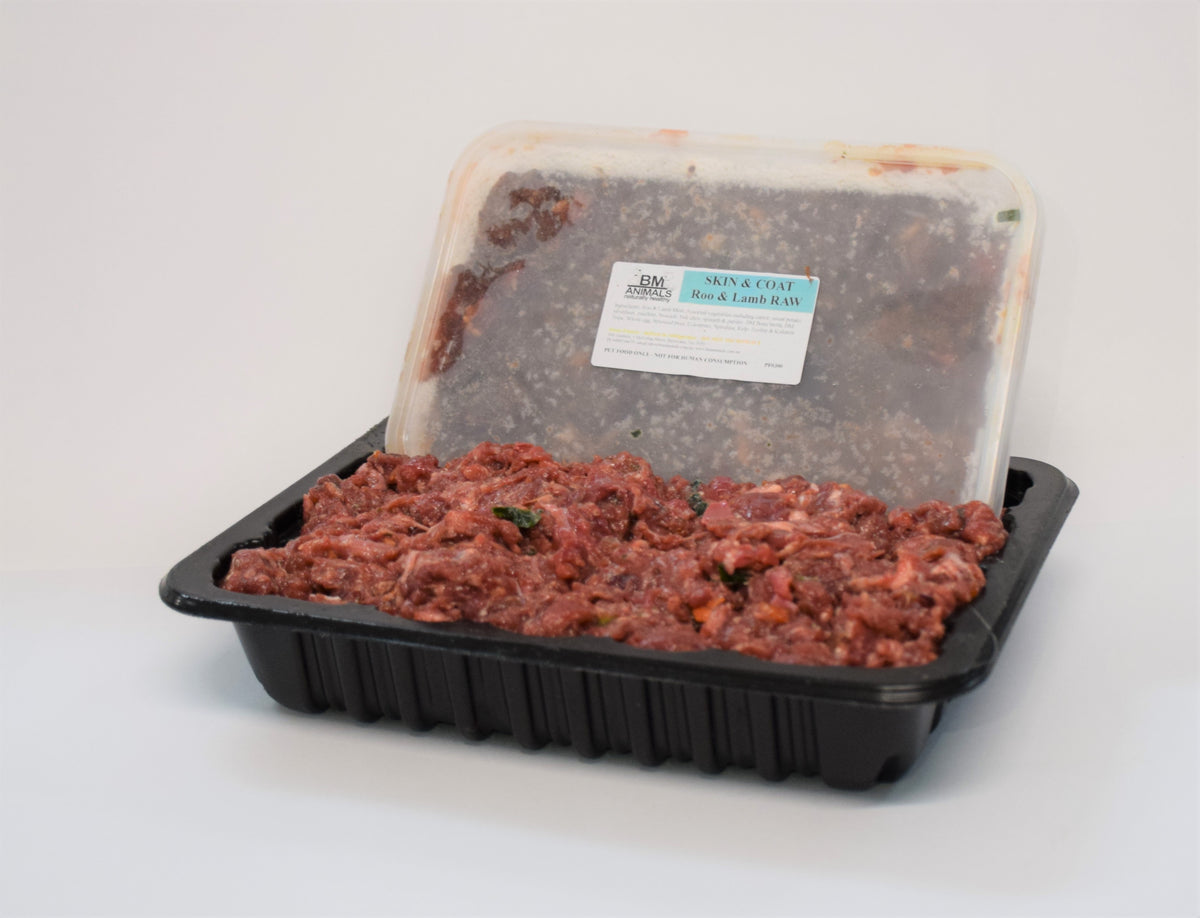 BM Functional Skin & Coat Raw Meal 500g – BM Animals Complete Nutrition