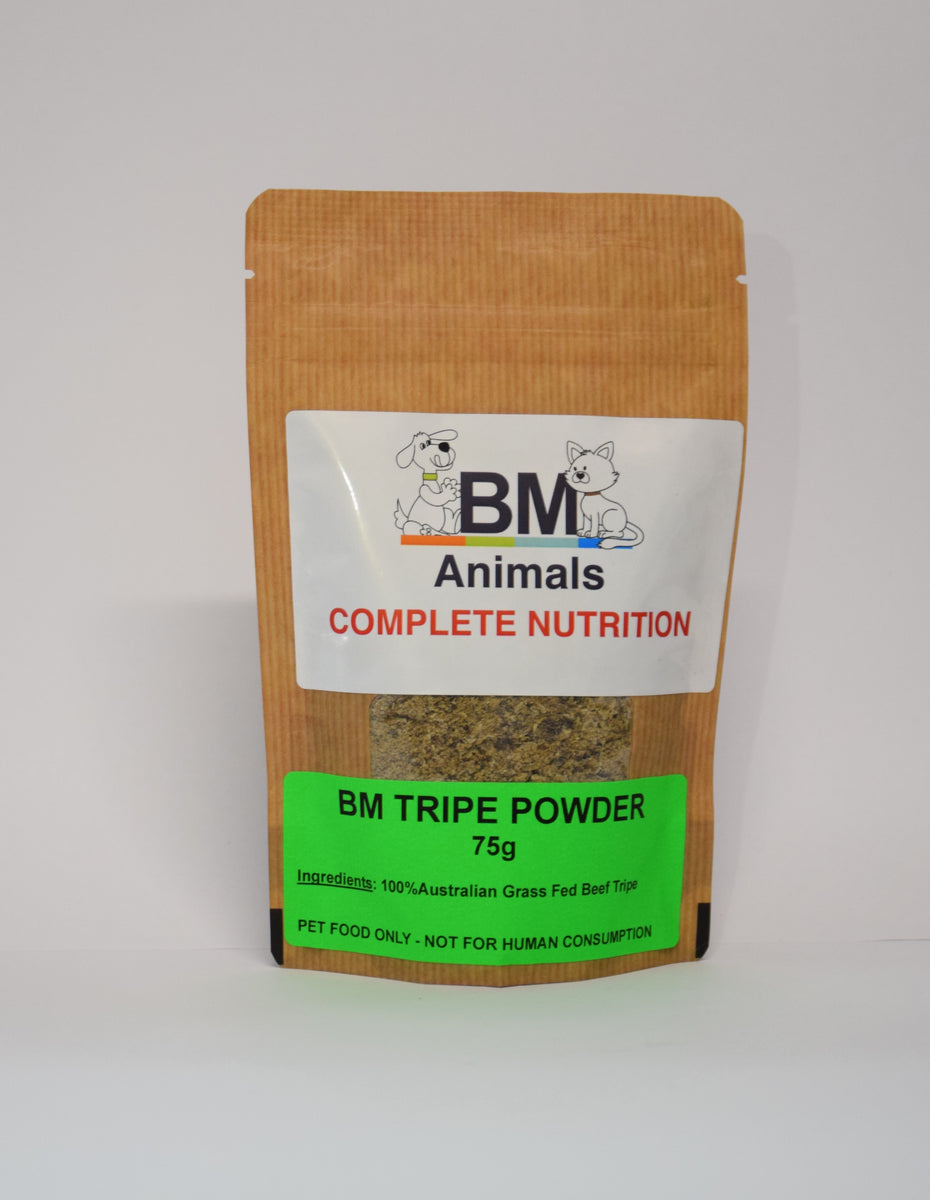 BM Tripe Powder – BM Animals Complete Nutrition
